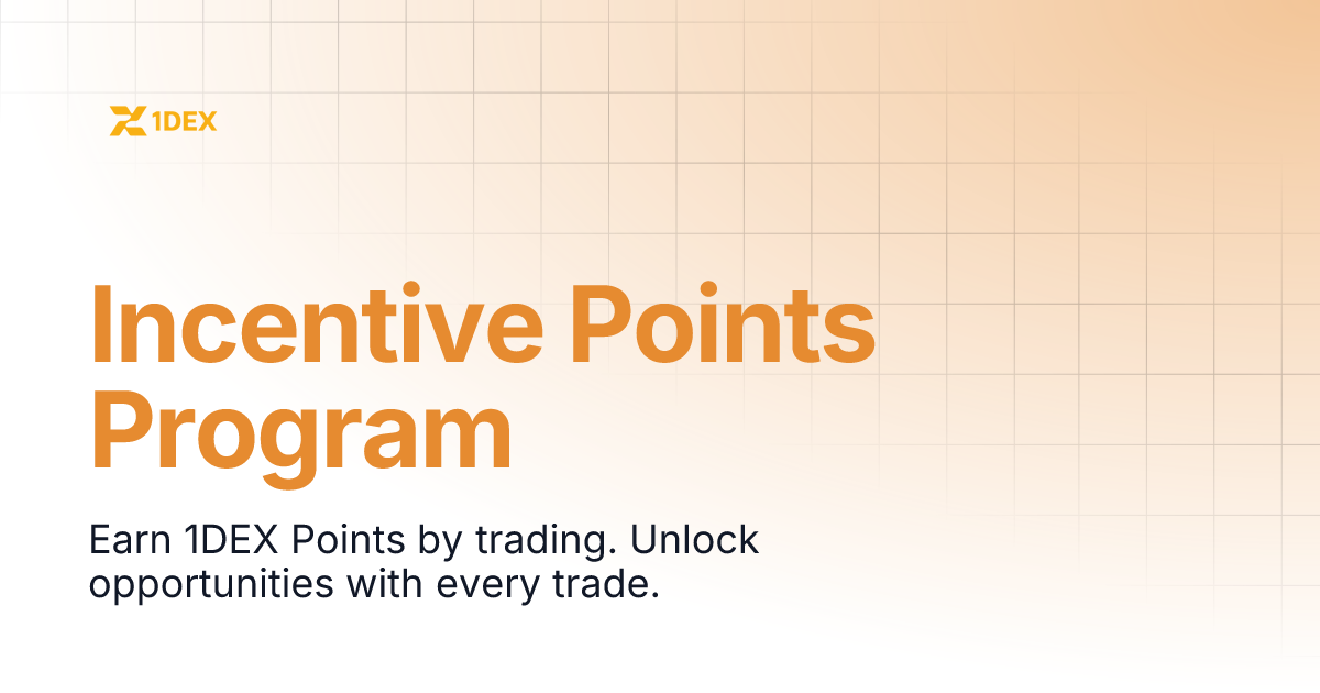 Incentive Points Program | 1DEX